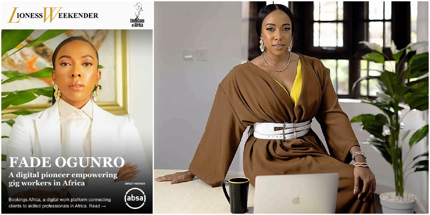 Fade Ogunro, a digital pioneer empowering gig workers in Africa ...