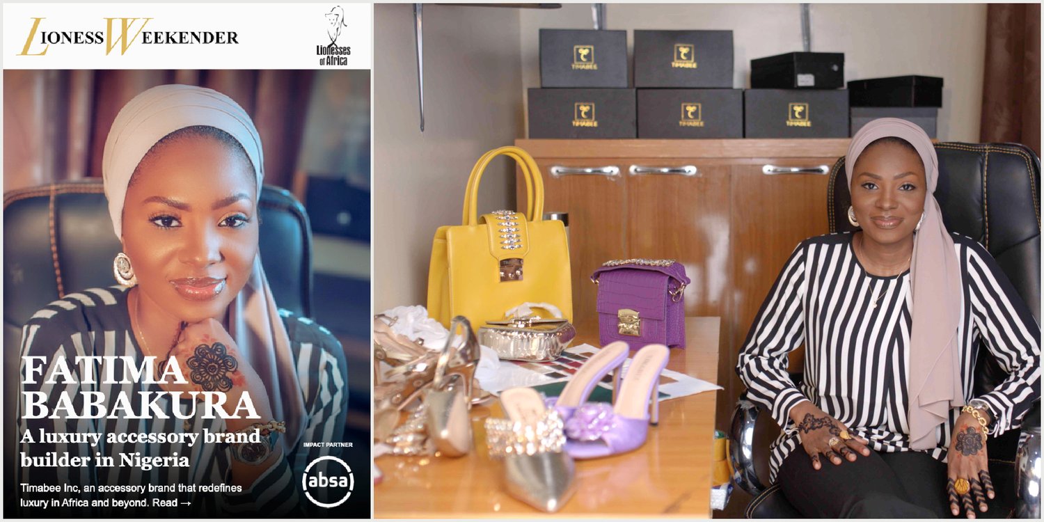Fatima Babakura, a luxury accessory brand-builder in Nigeria ...